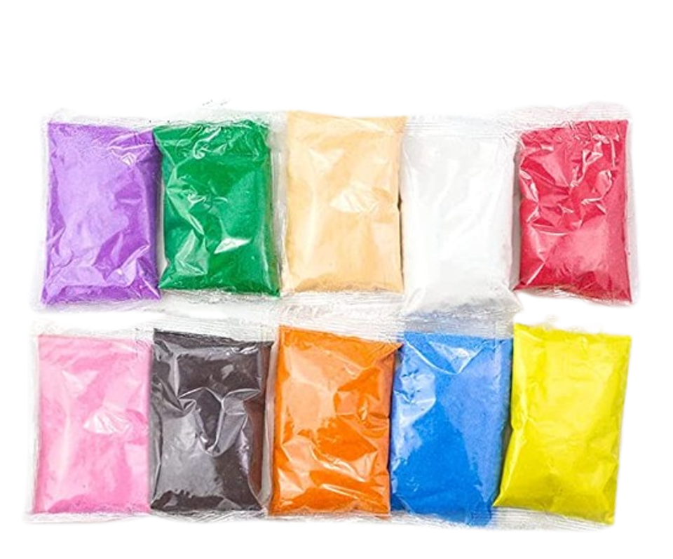 HY Colored Sand, 22 oz – Vibrant Craft Sand for Kids, Classroom Art ...