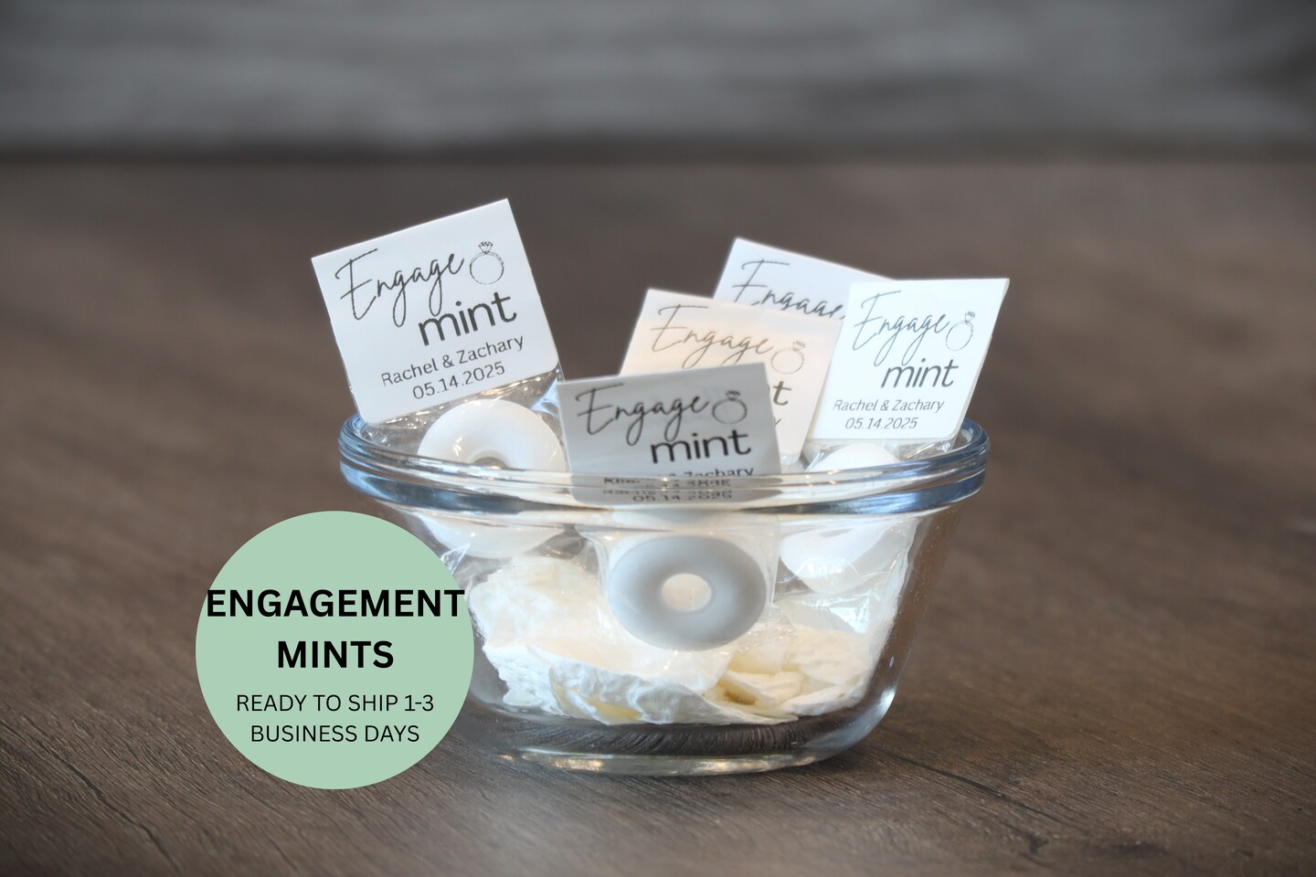 Engage Mint-Engagement Mints-Personalized-Engagement Favor Mints-Mints ...