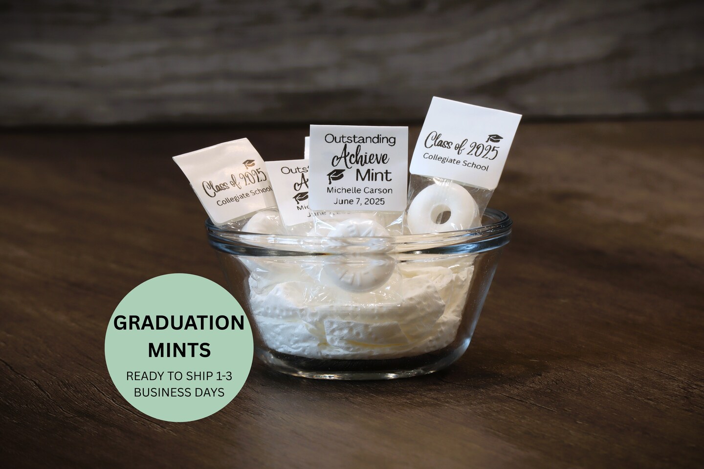 Outstanding Achieve Mint-Graduation Mints-Personalized-Graduation Favor ...