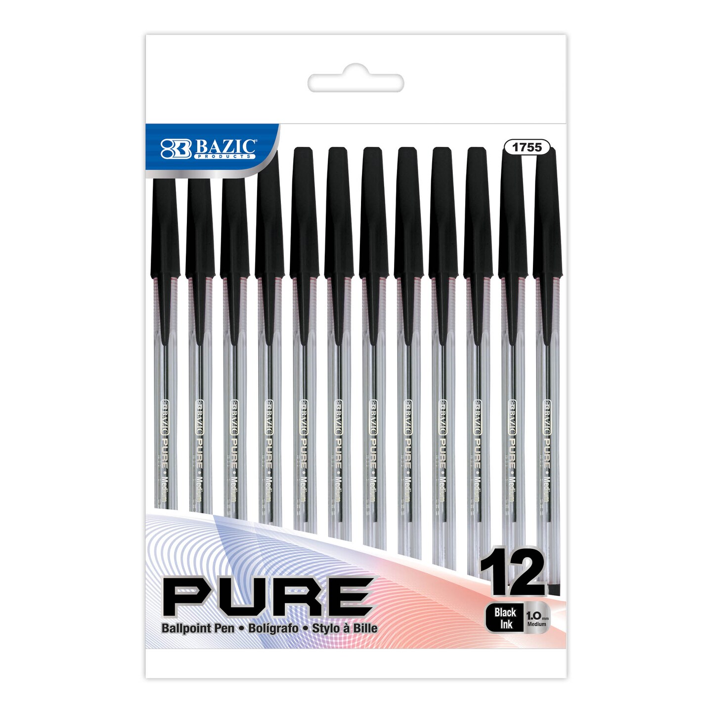 BAZIC Pure Black Stick Pen (12/Pack) | Michaels