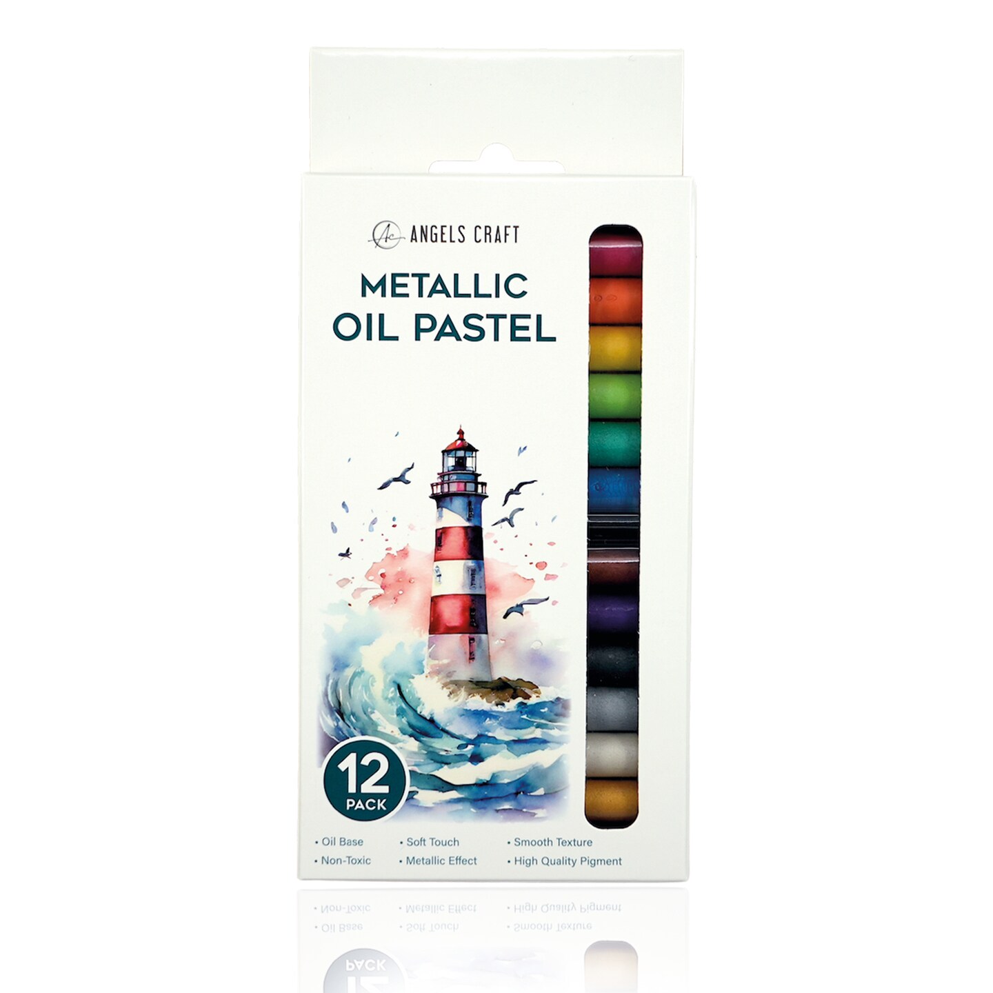 Angels Craft 12-Piece Metallic Oil Pastel Set | Michaels