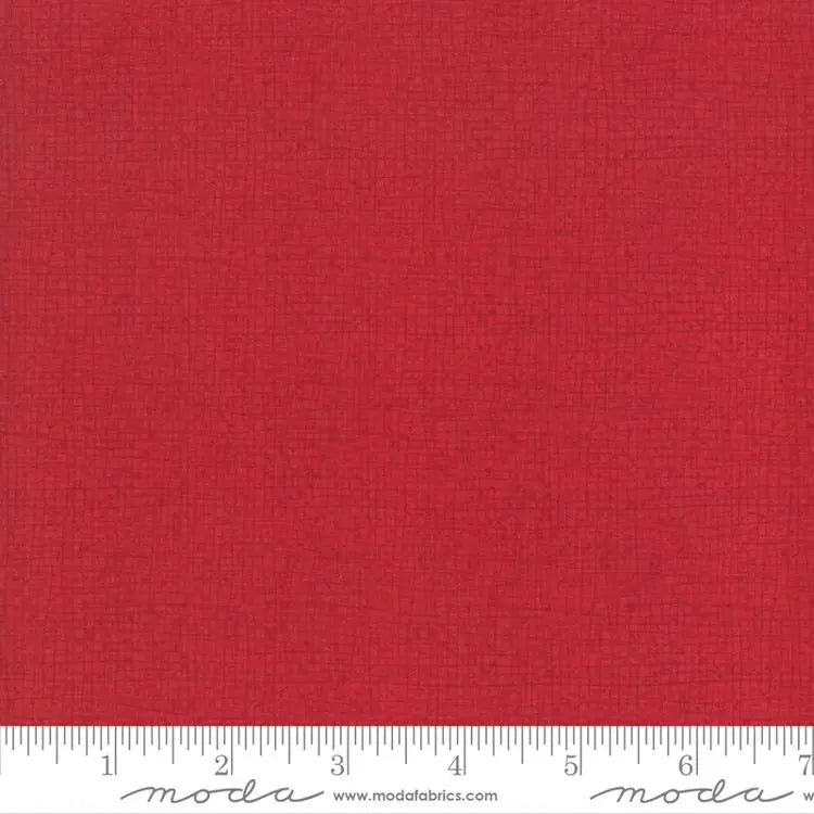 Red Scarlet Thatched Cotton Wideback Fabric Per Yard | Michaels