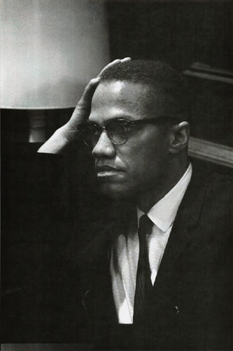 Malcolm X in Washington D.C. 1964 - Iconic Civil Rights Art Print ...