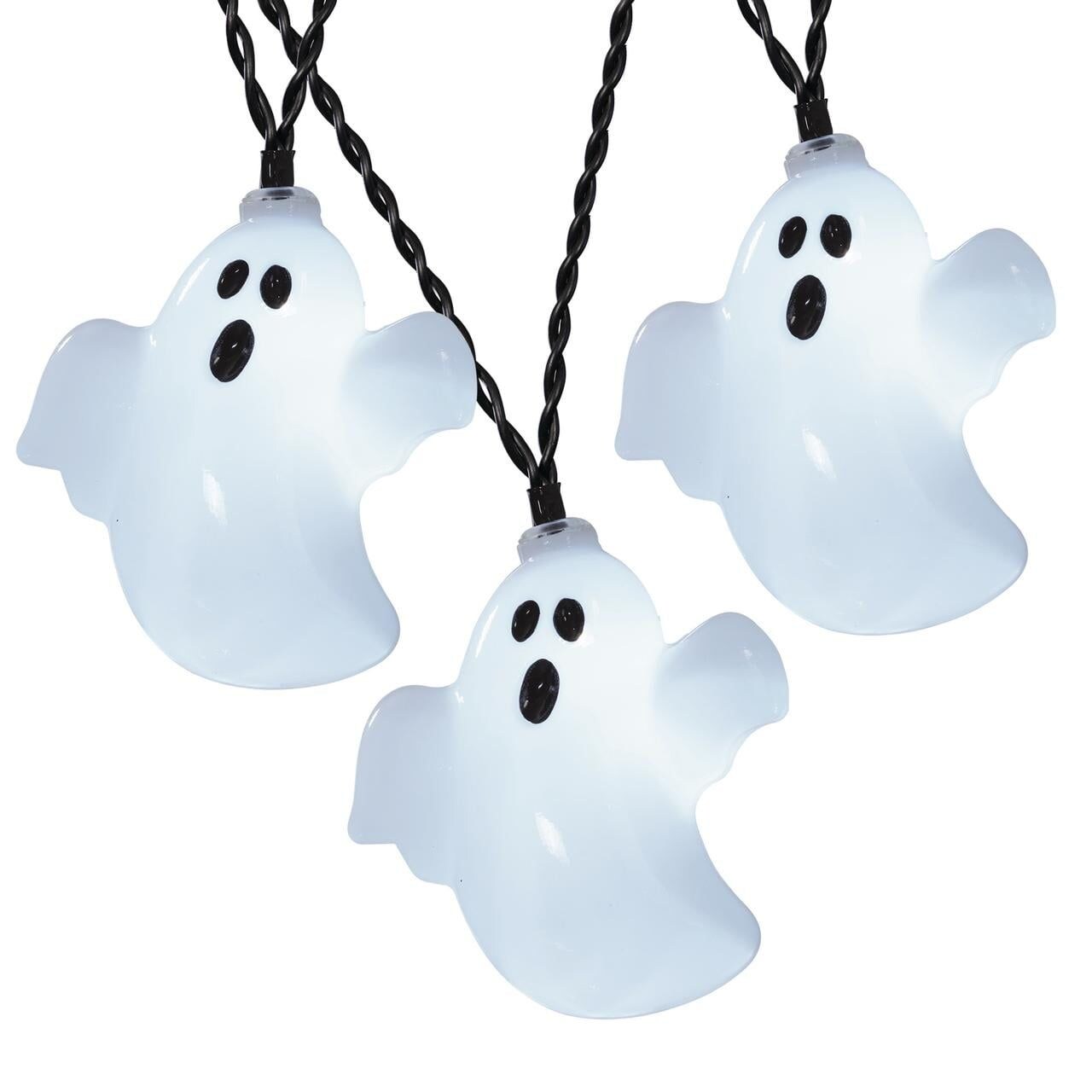 Halloween Indoor Battery Operated Ghost LED String Lights | Michaels