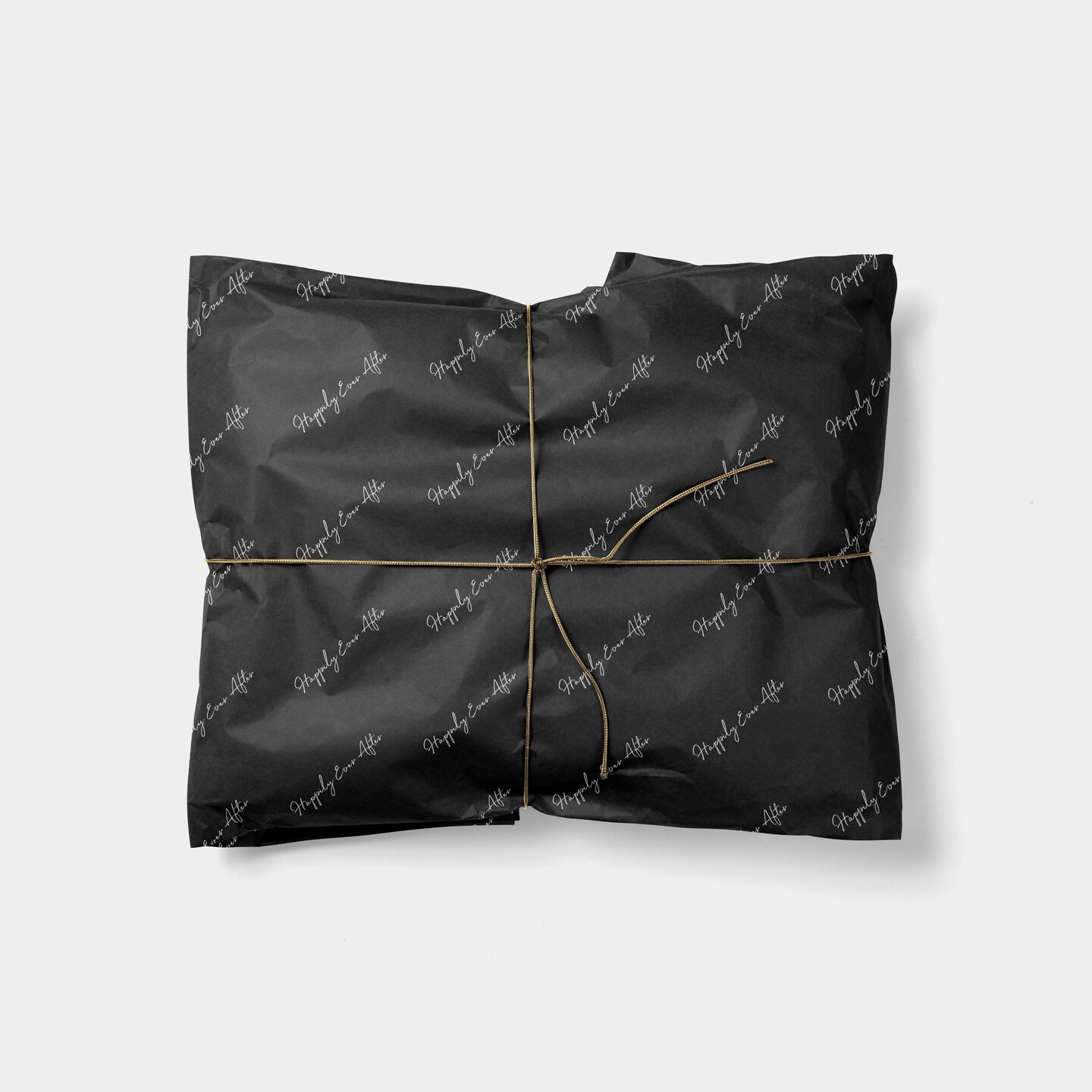"Happily Ever After" Custom Script Gift Wrap | Michaels