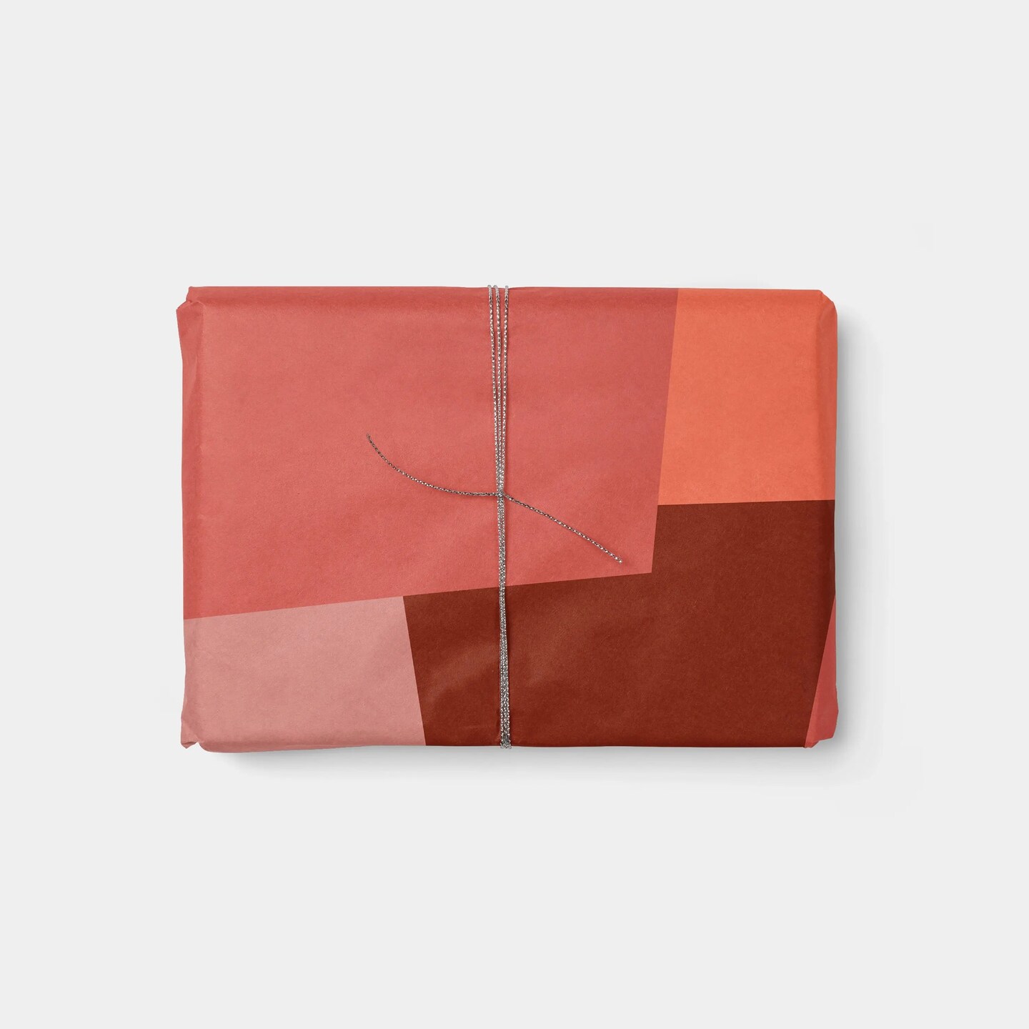 Red Color Block Holiday Gift Wrap | Michaels