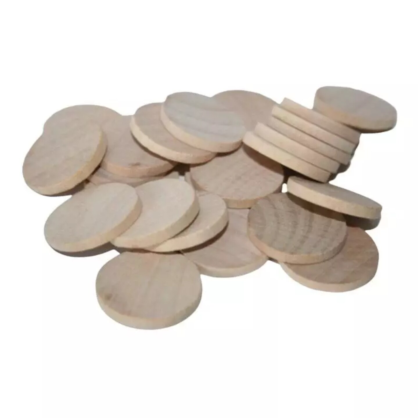 Kitcheniva Round Wooden Disc Circles Paint Stain Stamp Crafts DIY ...