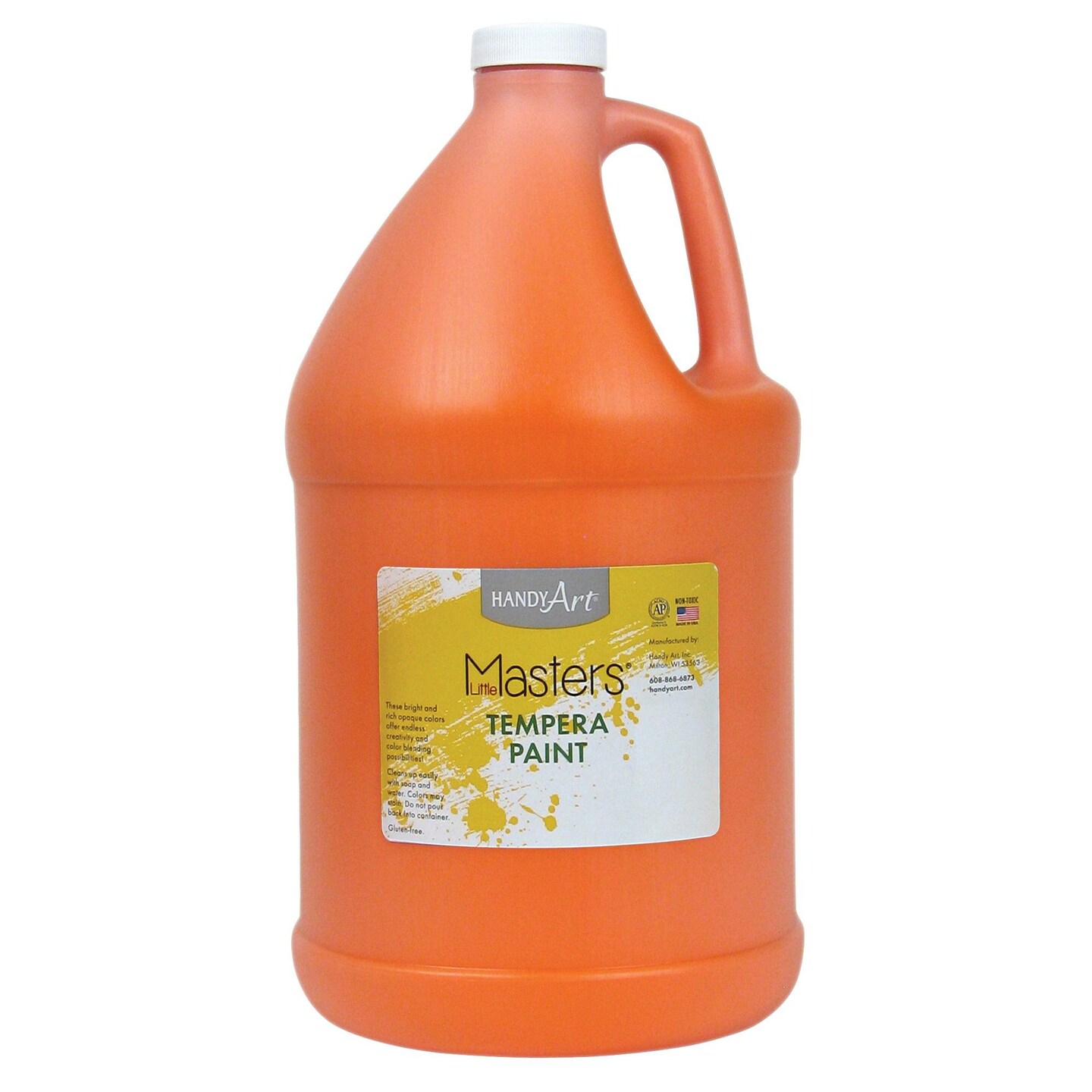 Little Masters® Tempera Paint, Orange, Gallon | Michaels
