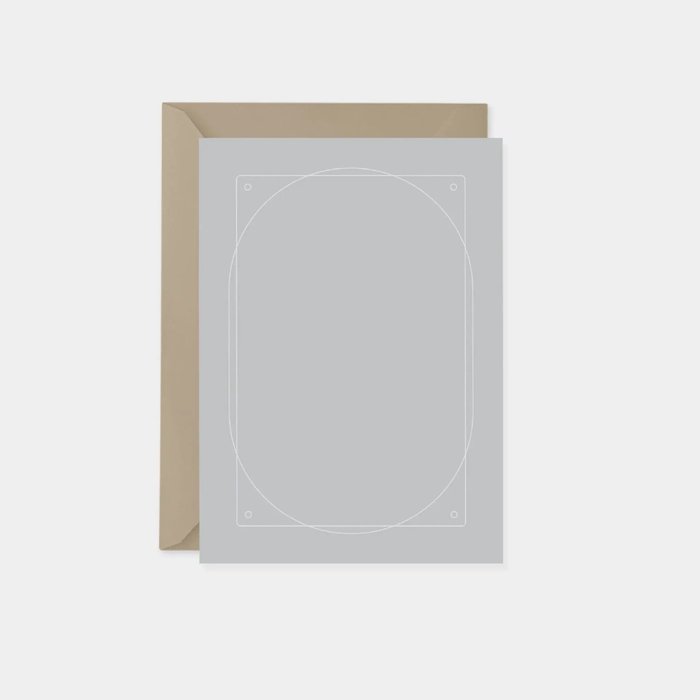 Geowire Gray Vertical Note Cards | Michaels