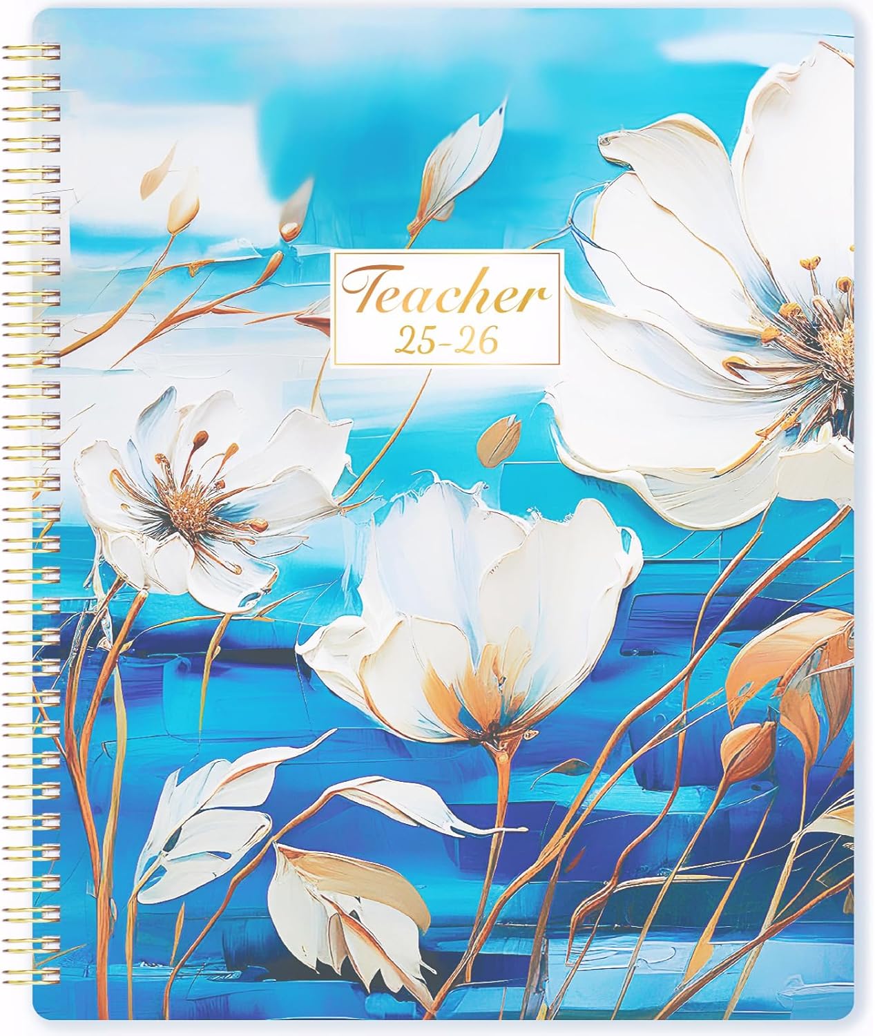 Teacher Planner 2025-2026 - Teacher Lesson Planner for Teachers - Blue ...