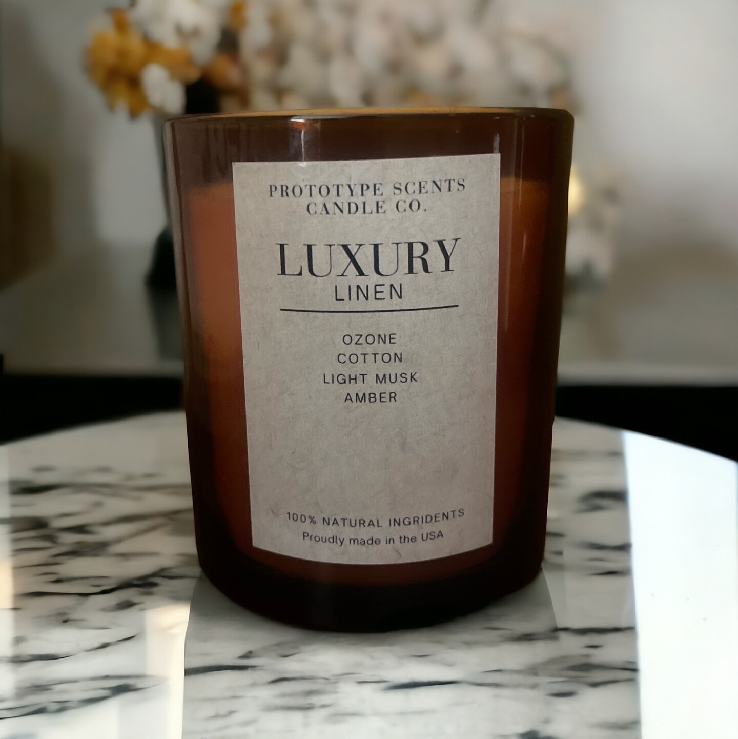 Luxury Linen Candle | MakerPlace by Michaels
