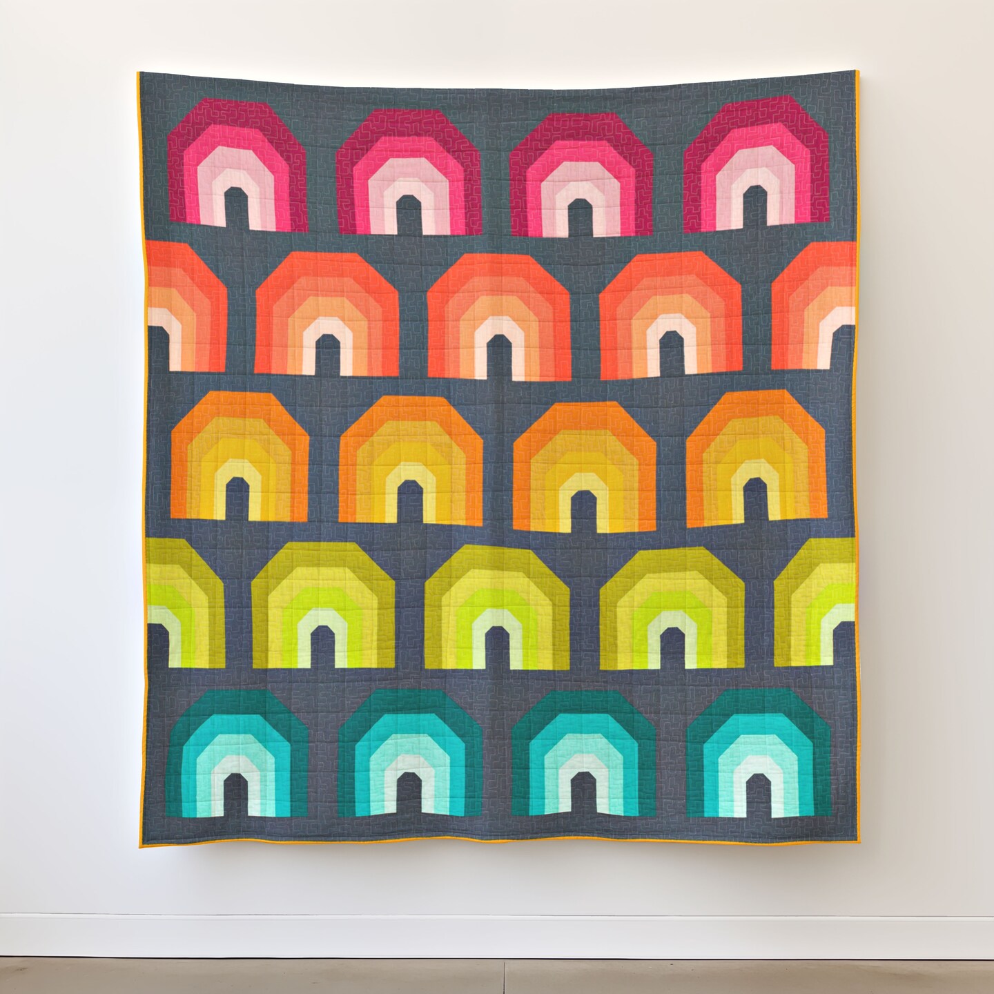 Paintbox Polychromatic Quilt Kit (kitp-2097-23) | Robert Kaufman ...