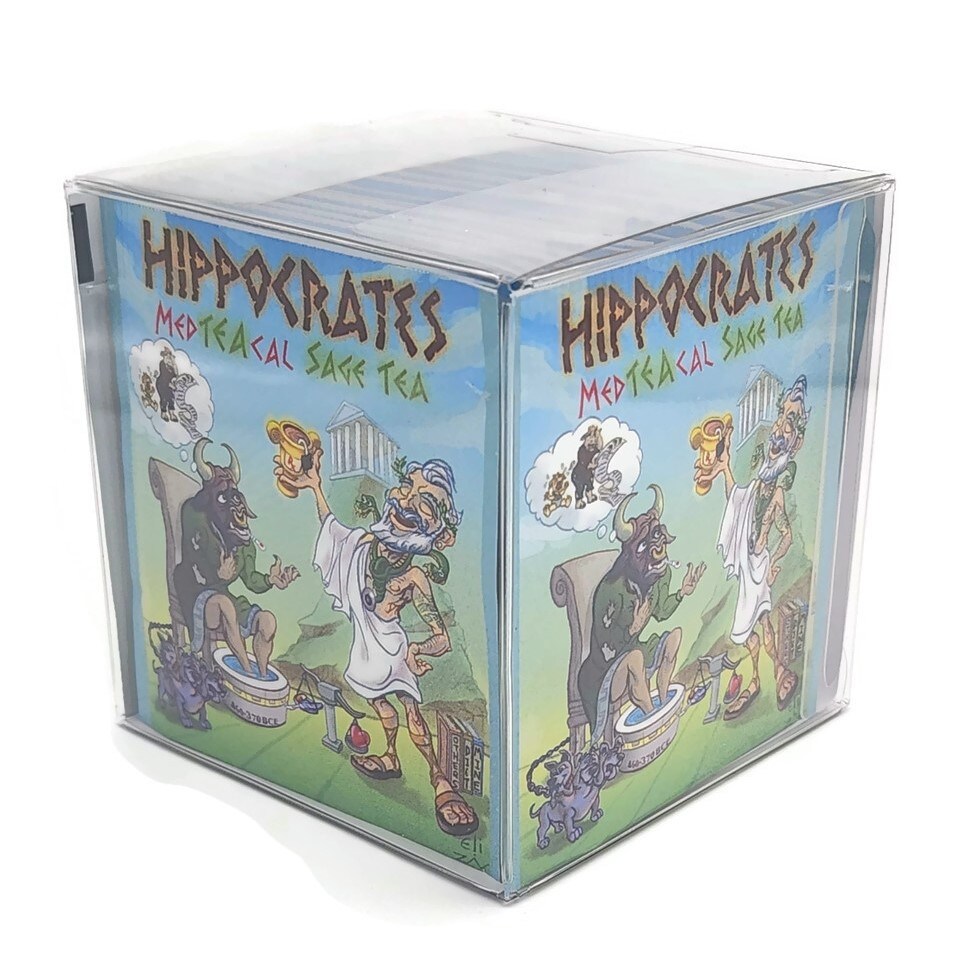 Hippocrates: Organic Med-TEA-cal Berry Sage Tea Herbal Caffeine Free ...