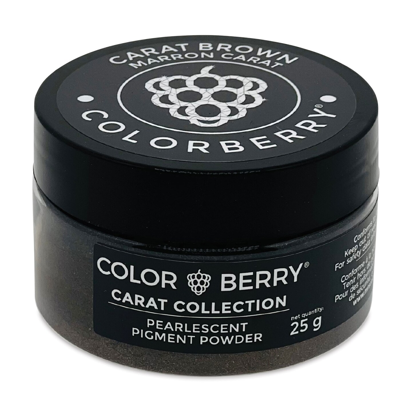 Colorberry Carat Collection Dry Resin Pigment - Brown, 25 g, Jar, Color ...