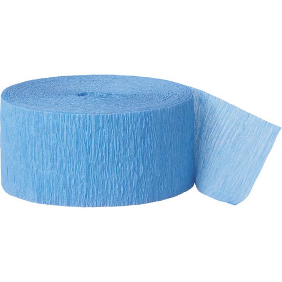 Crepe Paper Streamers, 1-3/4" x 81 ft, Assorted Colors – Party ...