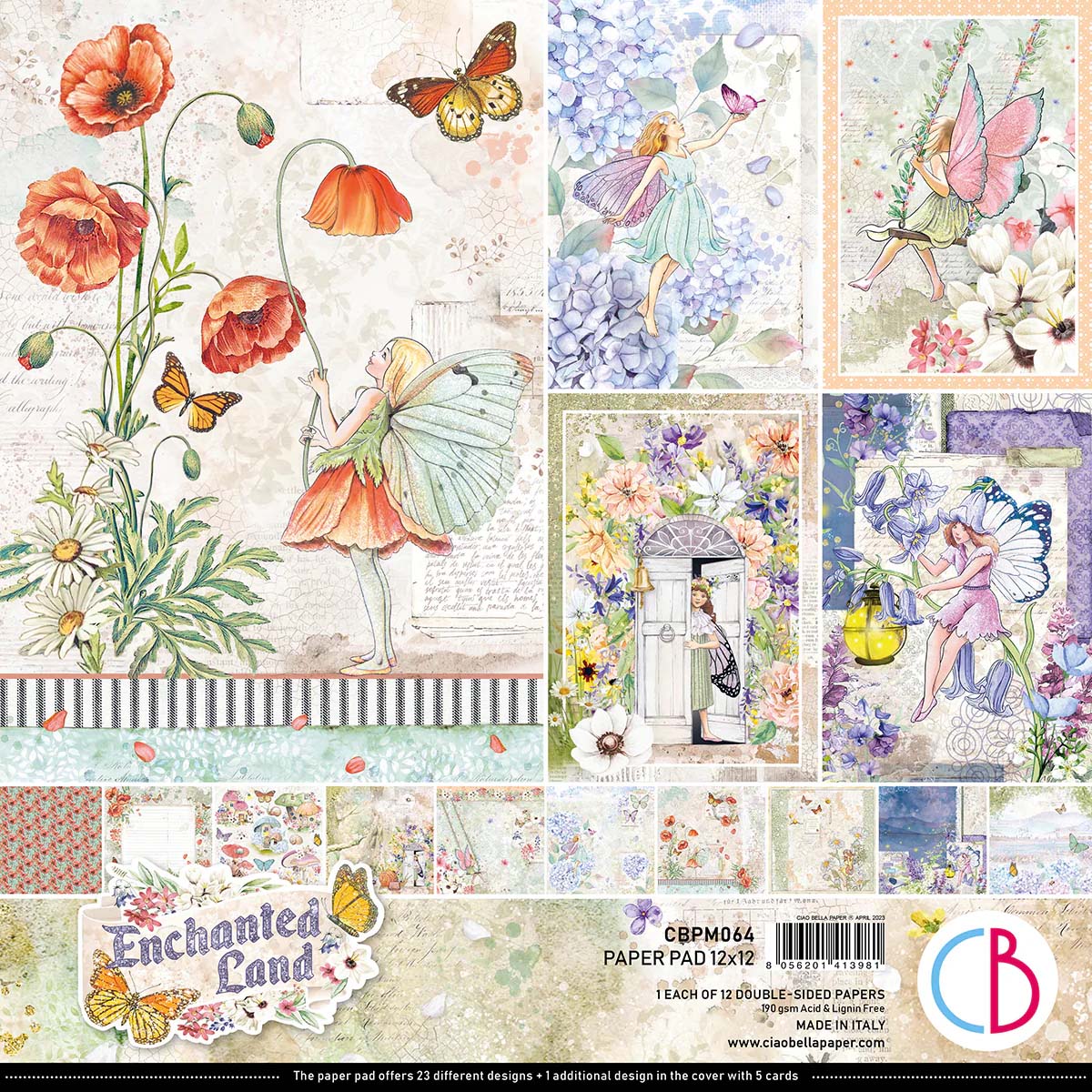 Enchanted Land Paper Pad 12"x12" 12/Pkg | Michaels