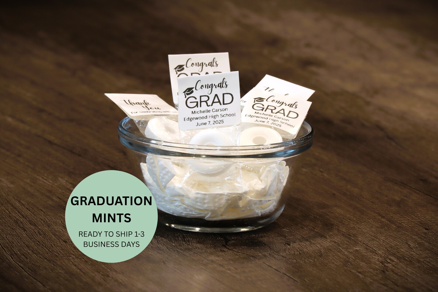 Congrats Grad-Graduation Mints-Personalized-Graduation Favor Mints ...