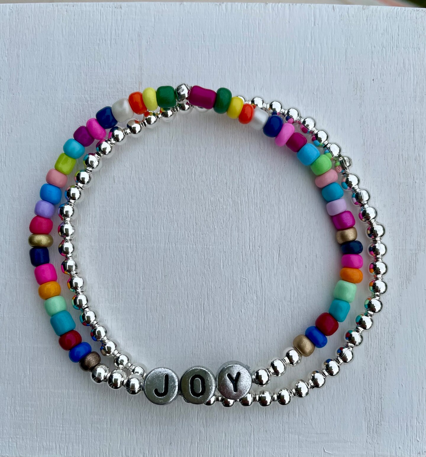 Joy Stack Bracelets | MakerPlace by Michaels