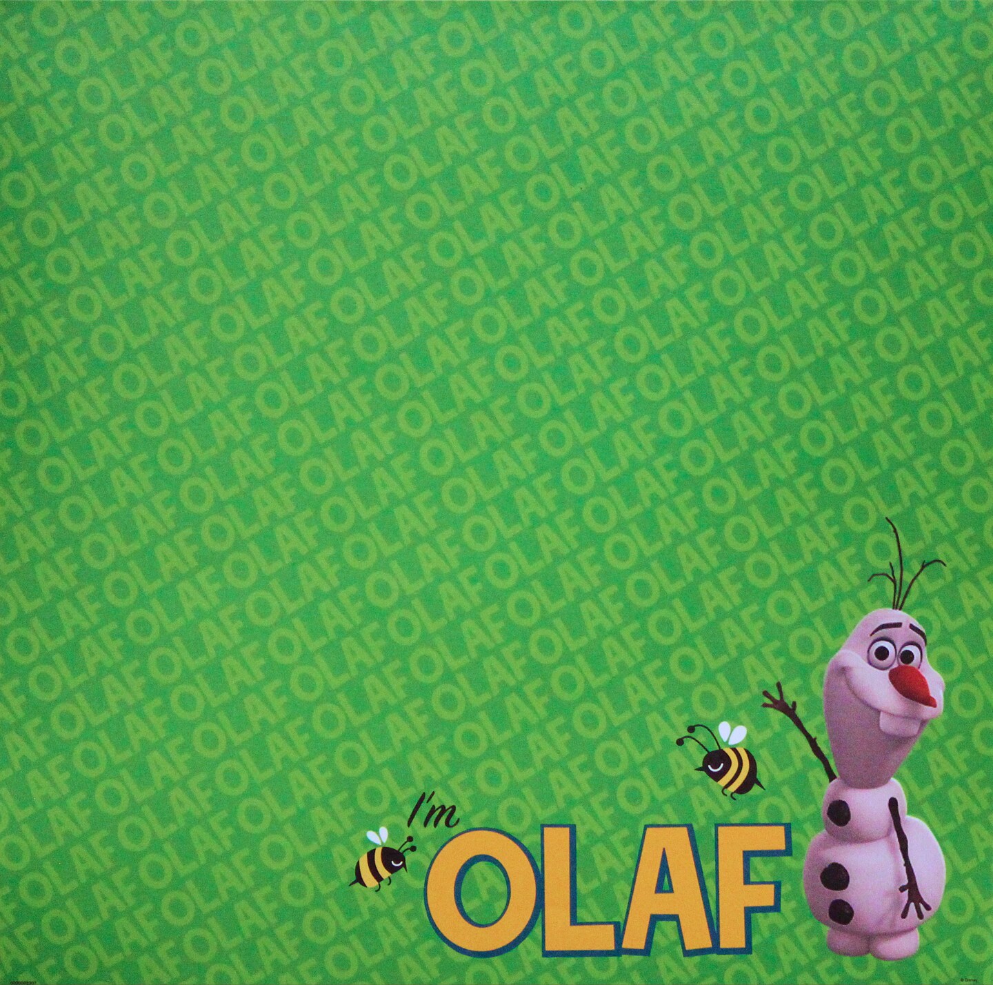 Disney Frozen Olaf 12 x 12 Single-Sided Scrapbook Paper | Michaels