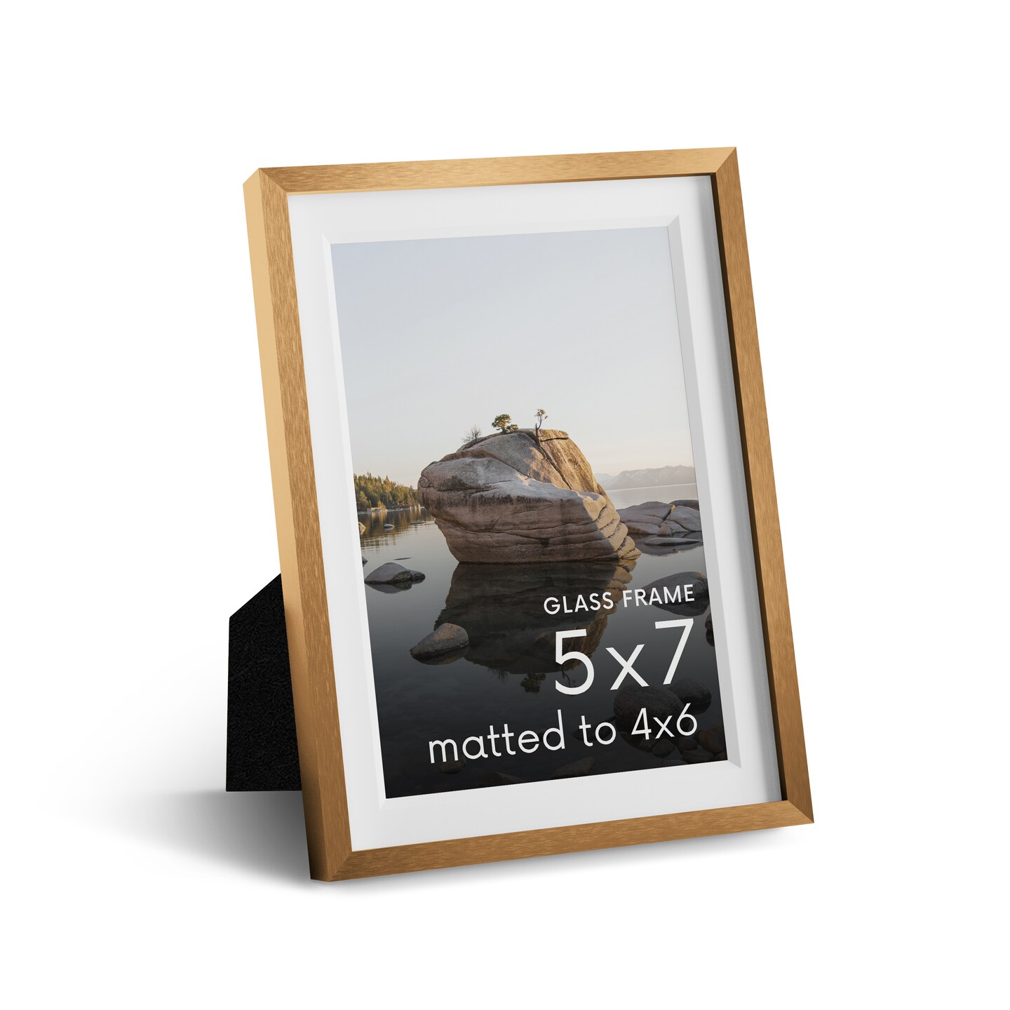 Haus and Hues Premium Aluminum Gray and Brass Frame | Michaels