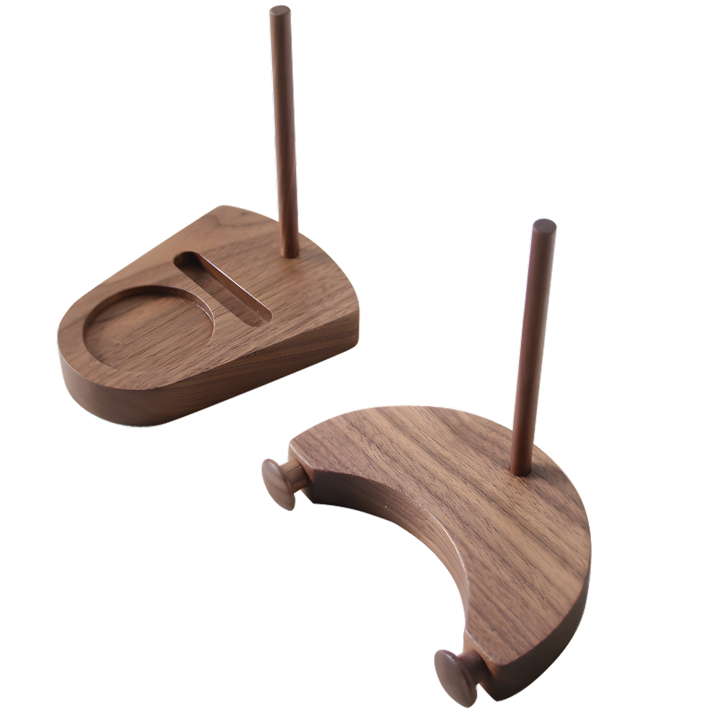 Plate Display Rack Plate Storage Rack Black Walnut Dinner Plate ...