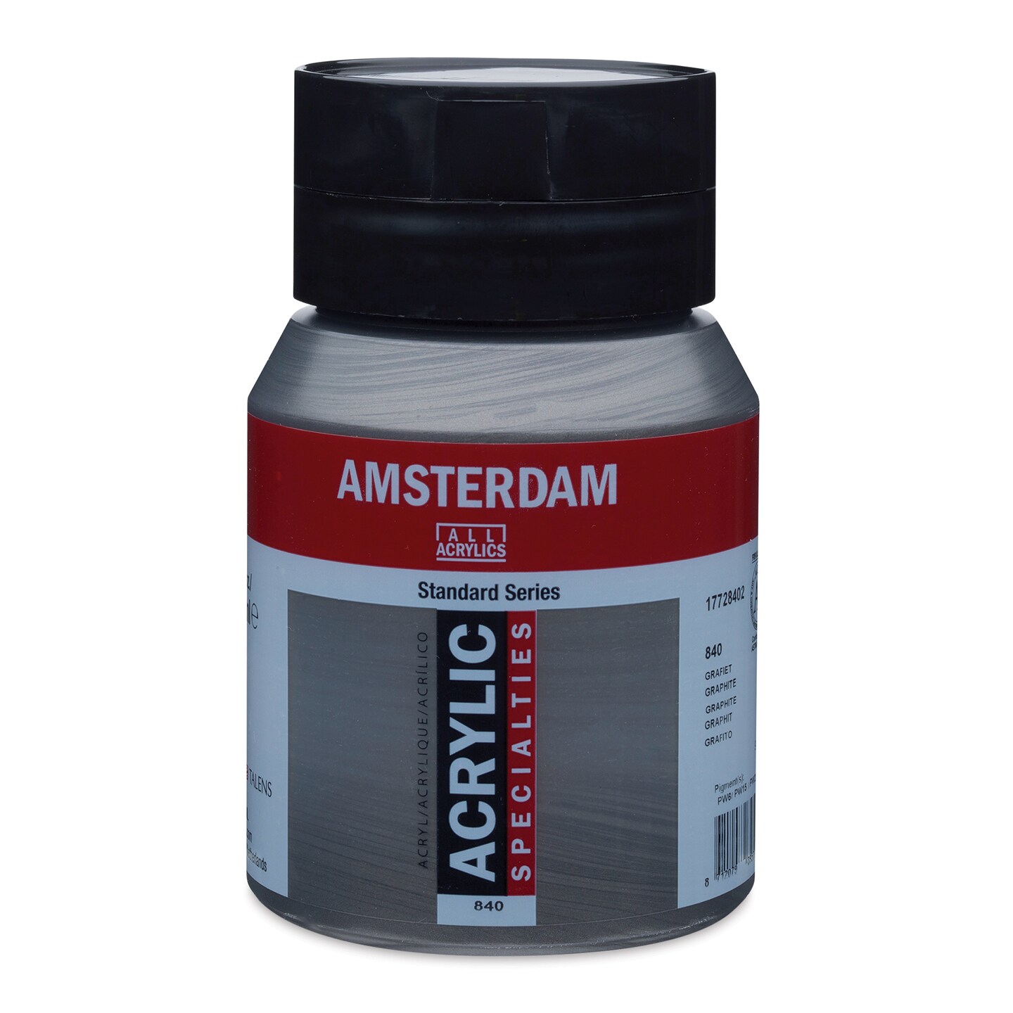 Amsterdam Standard Series Acrylic - Graphite, 500 ml bottle | Michaels