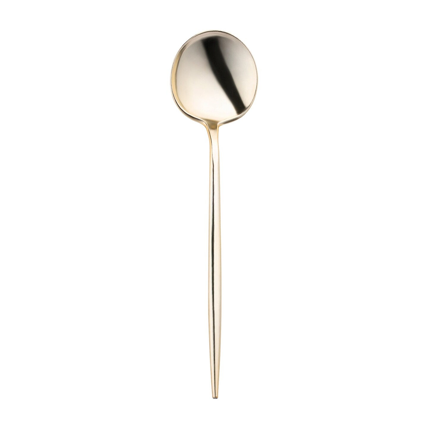 Shiny Gold Moderno Disposable Plastic Dinner Spoons (300 Spoons) | Michaels