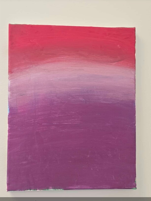 Ombré Art Abstract Paintings Gradient Artwork by Kids | MakerPlace by ...