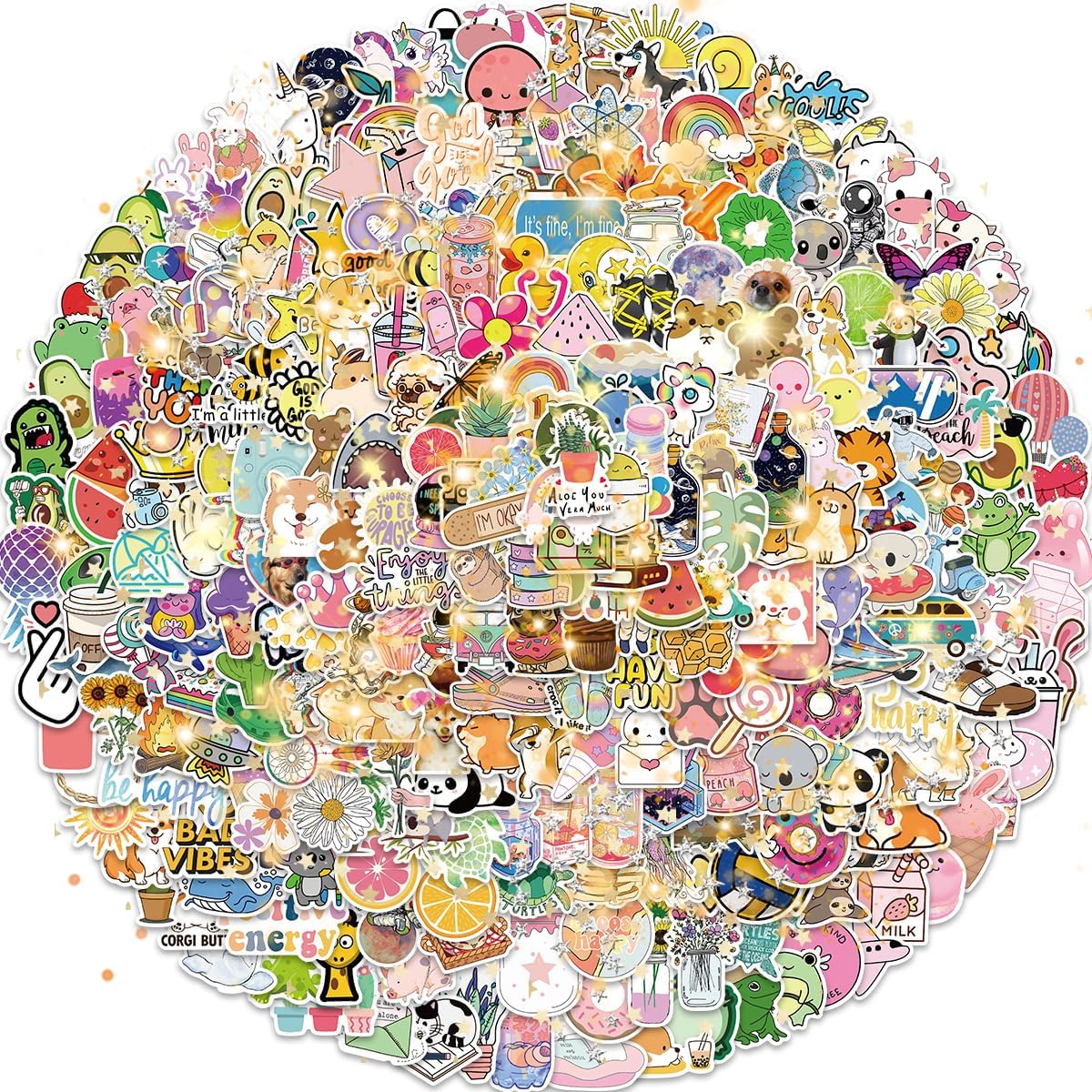 300PCS Cute Holographic Stickers for Kids | Michaels