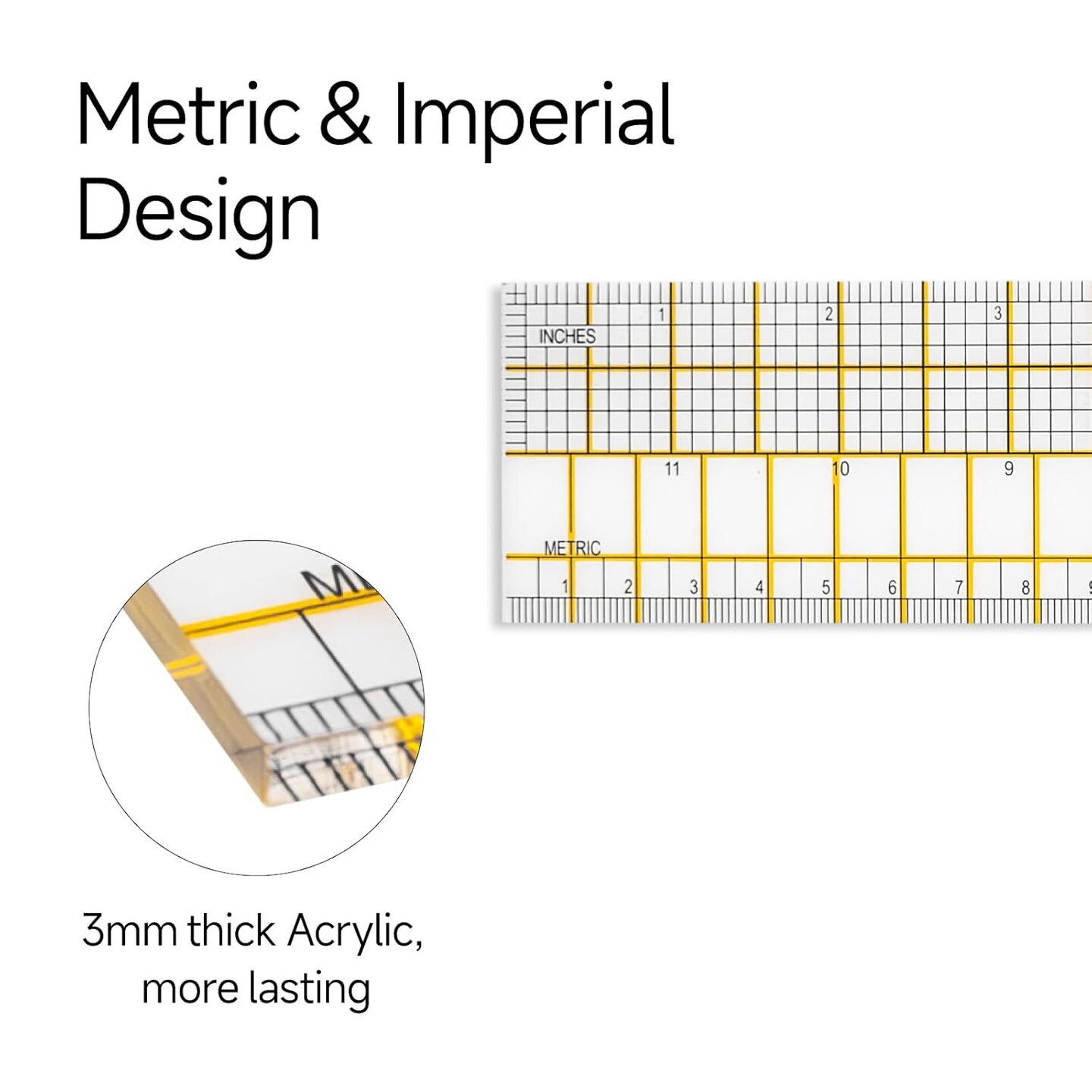Kearing® Pattern Making Master Kit Aluminum, Includes 2 Curve Rulers, L ...