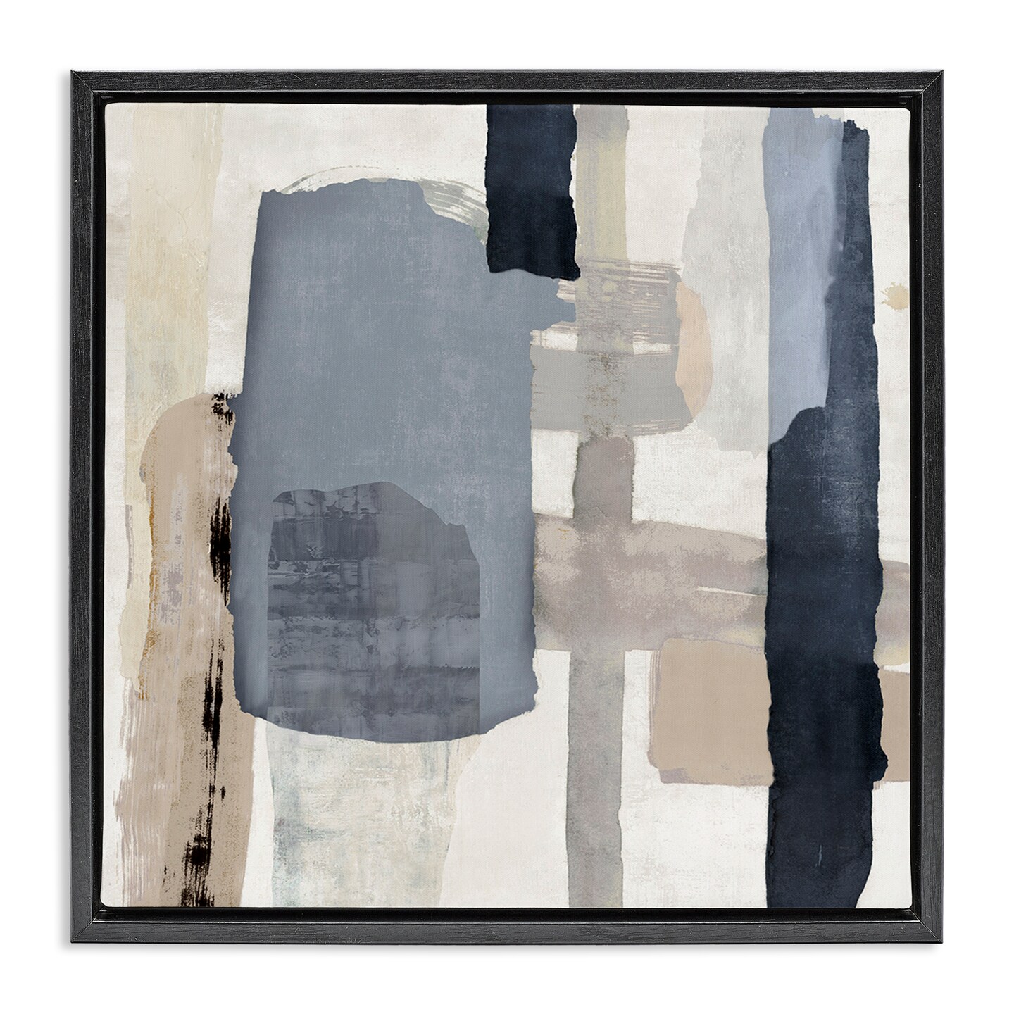 Stupell Industries Expressive Linear Collage Floating Frame By Jacob Q ...