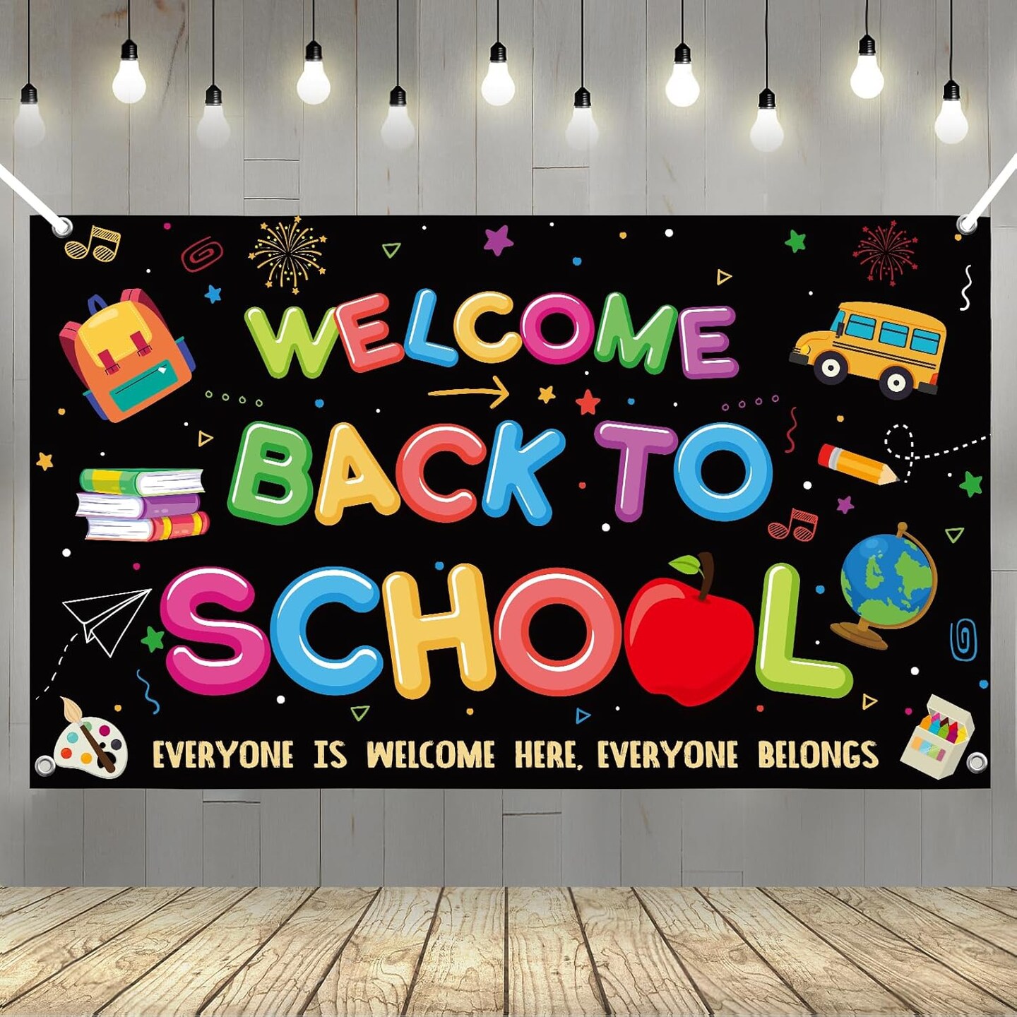 Welcome Back To School Banner, 72 X 44 inch | Michaels