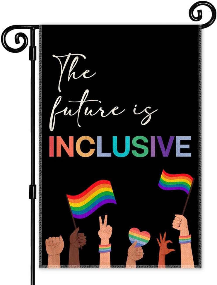 The Future is Inclusive Garden Flag, Double Sided Yard Outdoor | Michaels