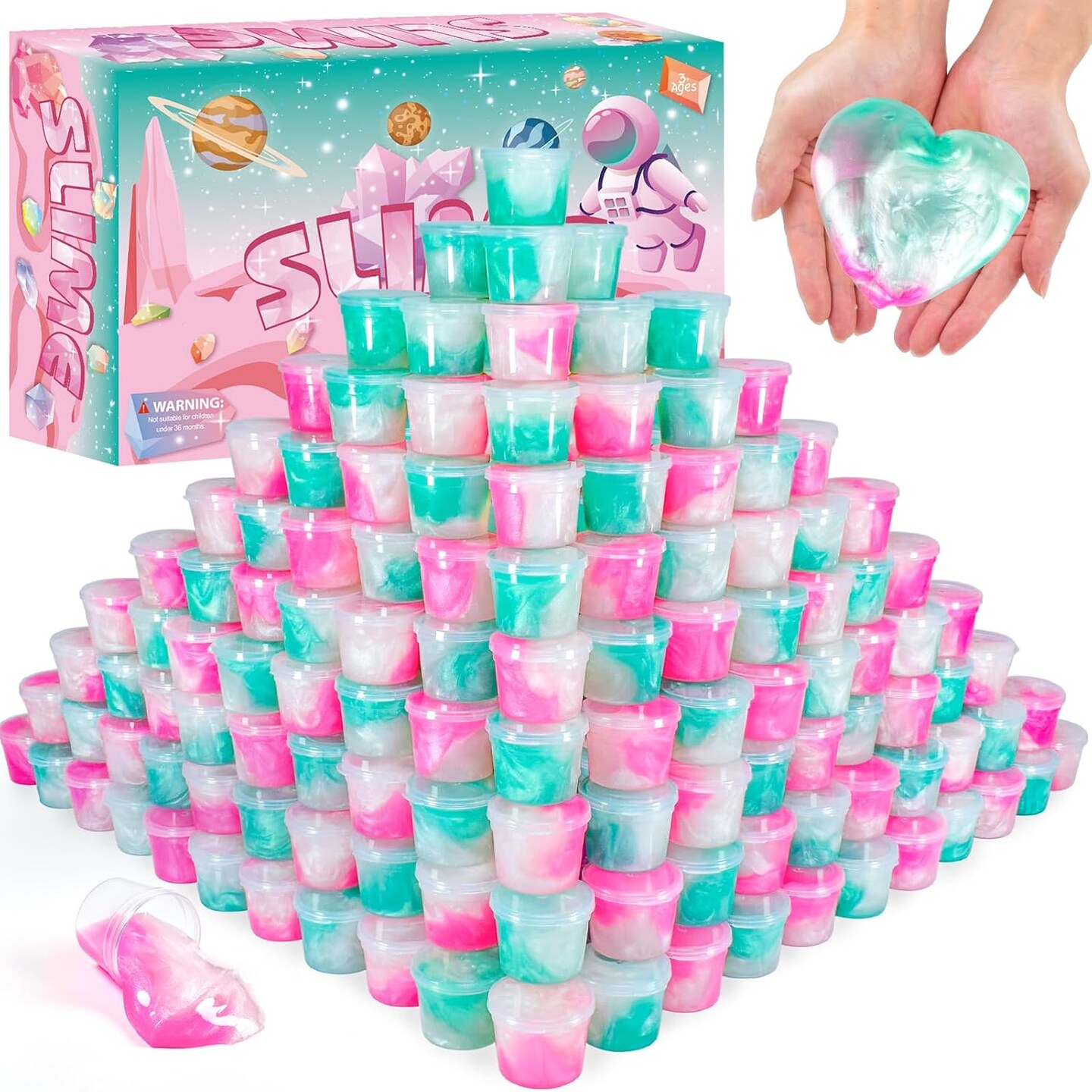 120 Pack Galaxy Slime Kit | Michaels