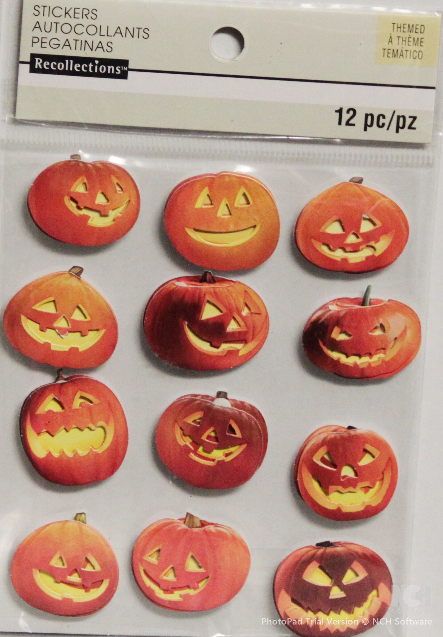Recollections Halloween Jack-O-Lanterns Dimensional Stickers | Michaels