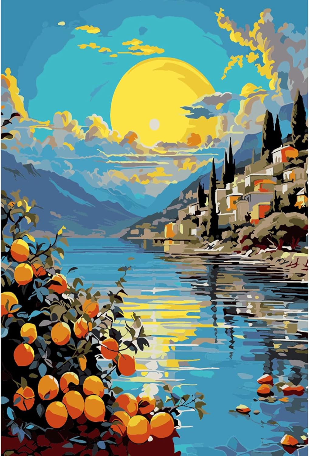 Paint by Number for Adults,Seaside Sunset 16x24 Inch | Michaels