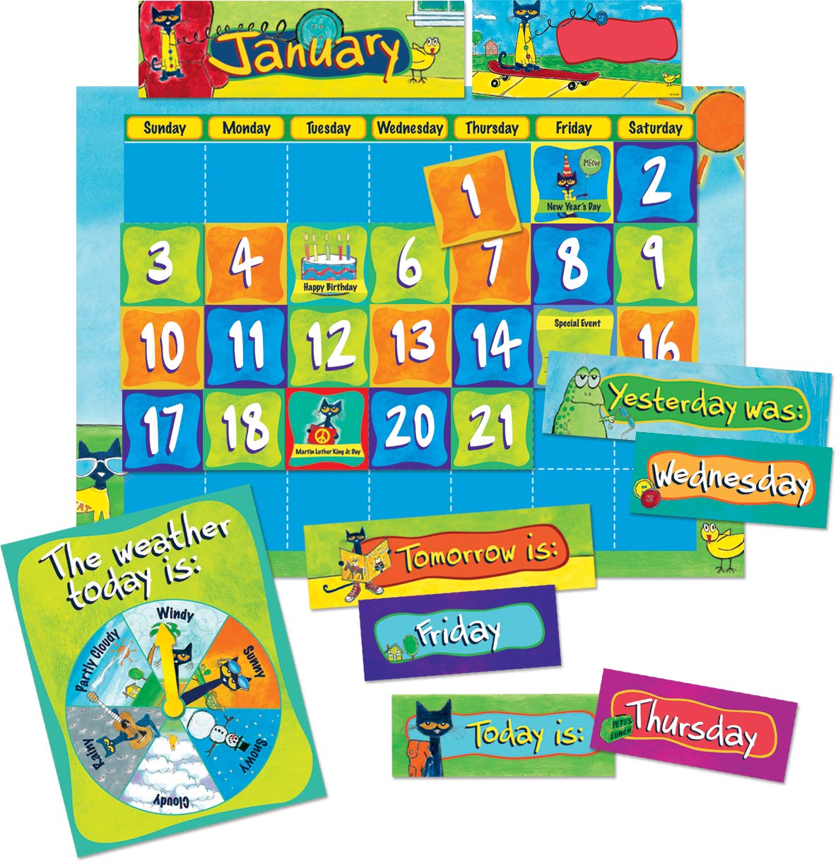 PETE THE CAT CALENDAR KIT | Michaels
