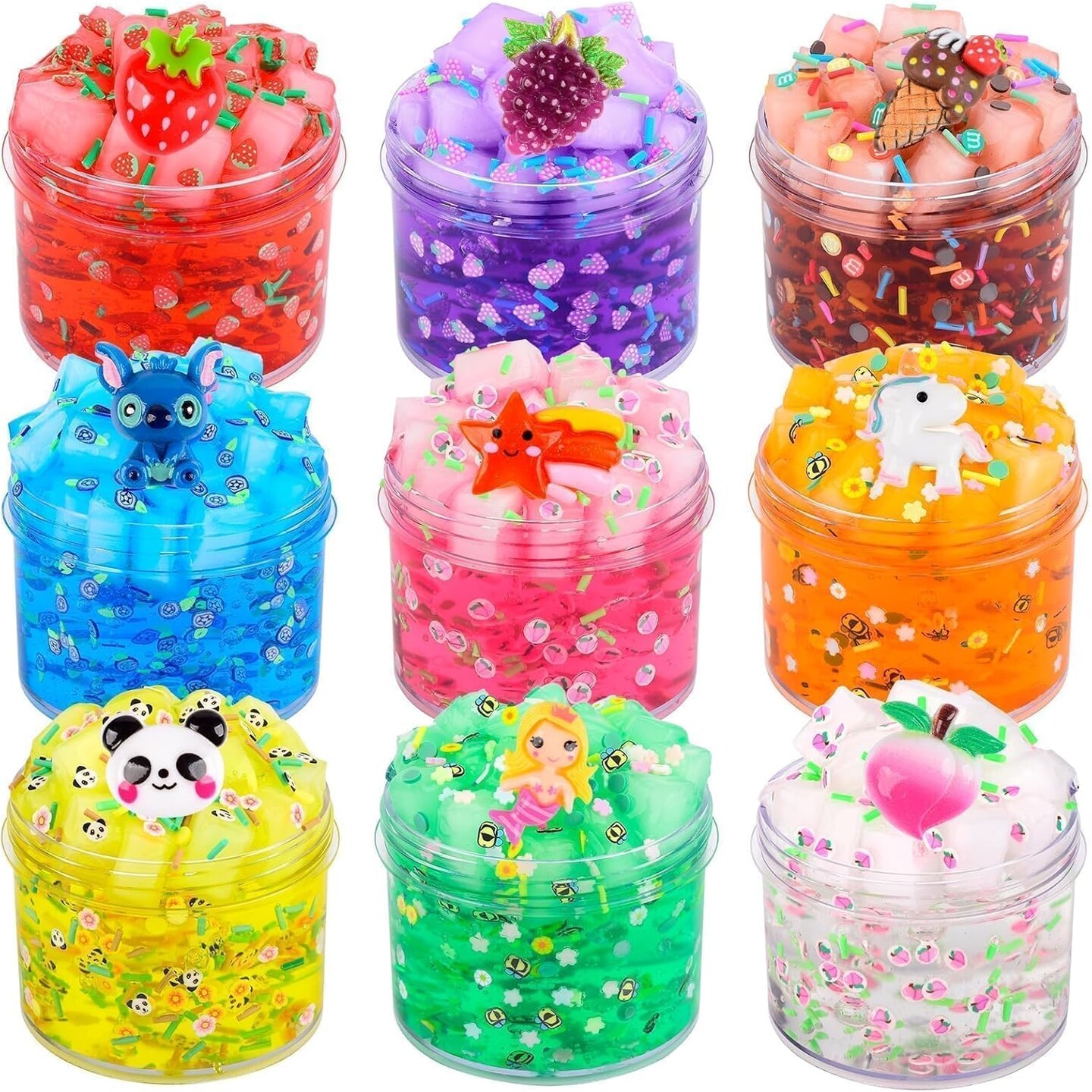 9 Pack Jelly Cube Slime Kit Party Favors | Michaels