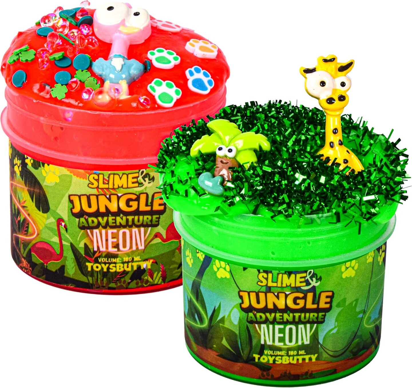 2 Slime Pack Neon Slime Kit (Jungle Adventure) | Michaels