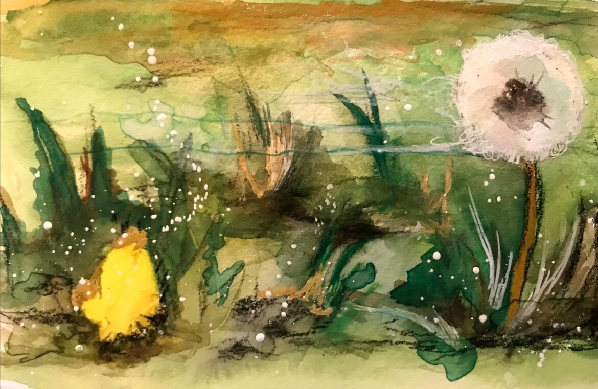 Gouache Dandelion Illustration | Classes | Michaels