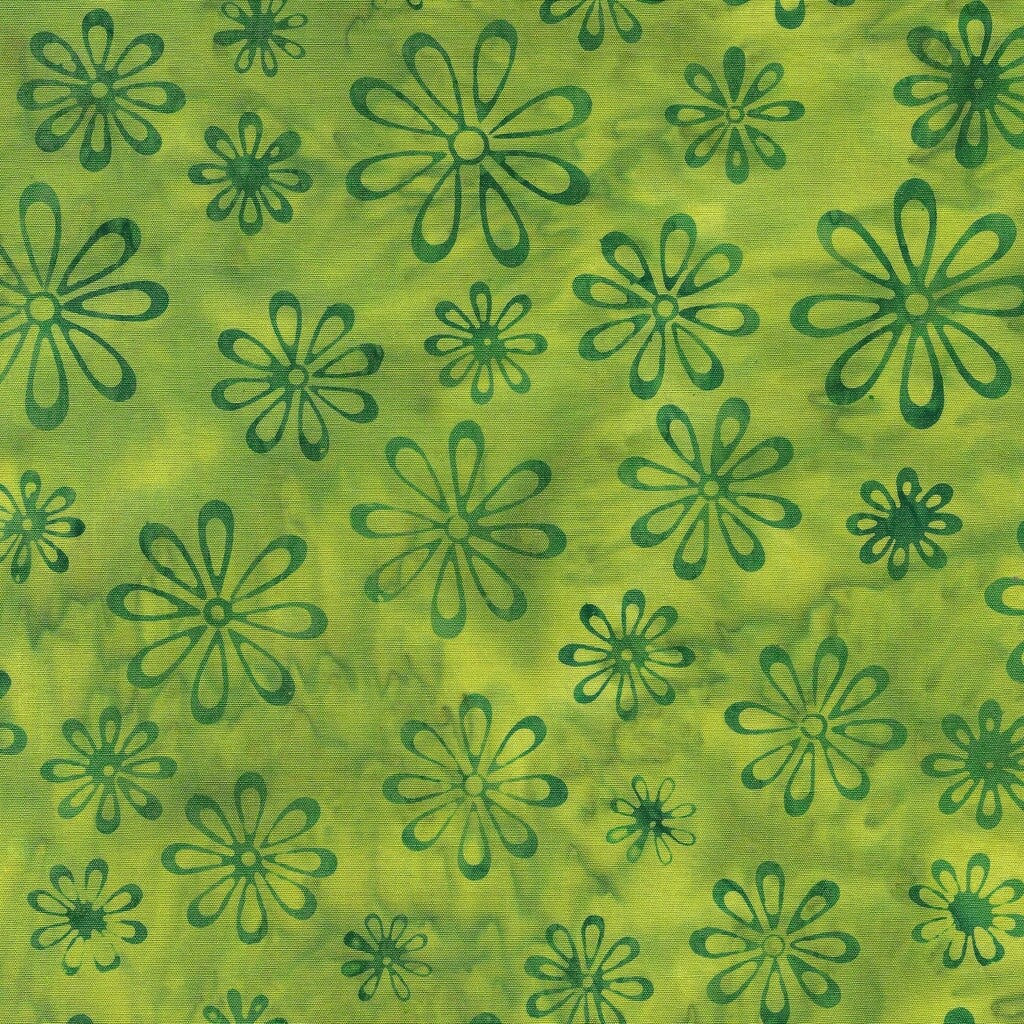 Fabric Lumin Green Pistachio Seasonal Floral Merry Moments Island ...