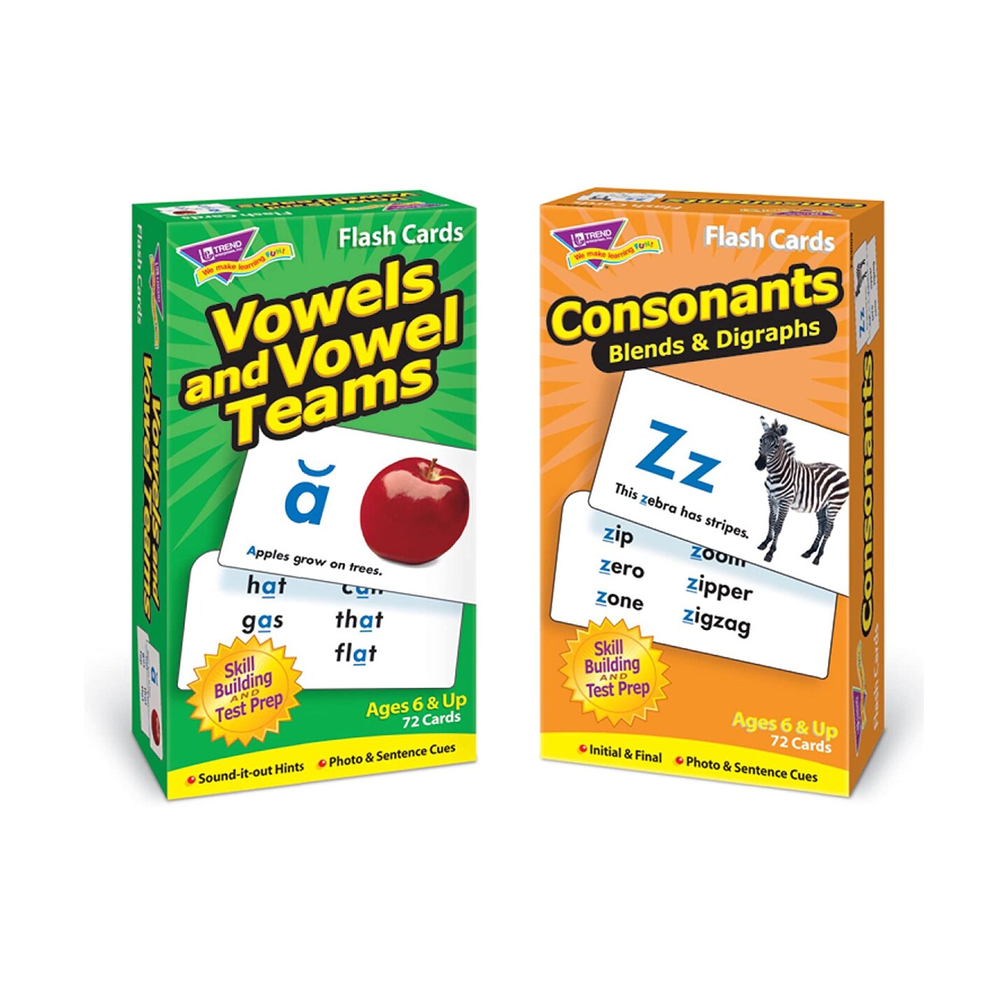Vowels and Consonants Skill Drill Flash Cards Assortment | Michaels