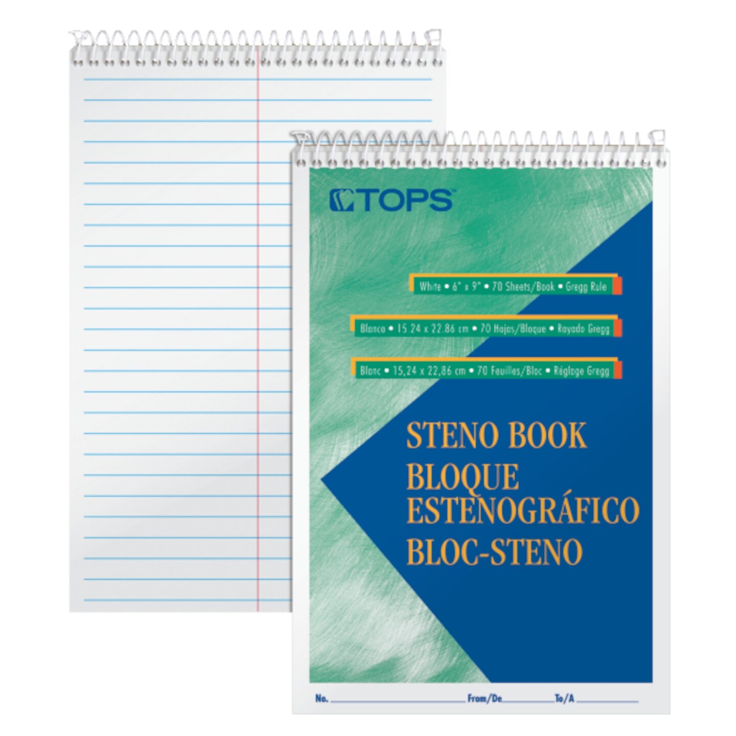 Steno Books, 6" x 9", Gregg Rule, 80 Sheets, Each | Michaels