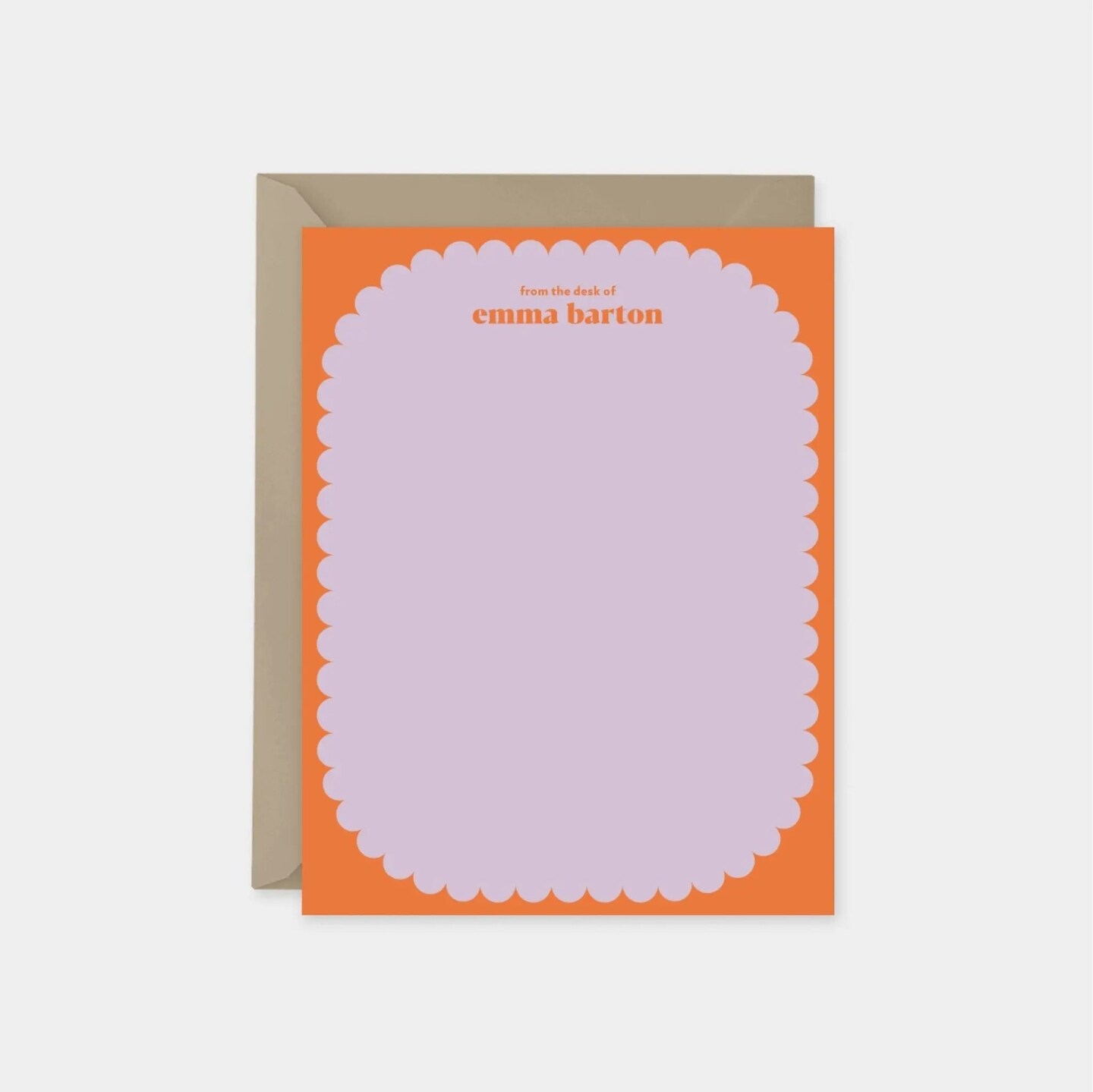 Scallop Border Note Cards VII | Michaels