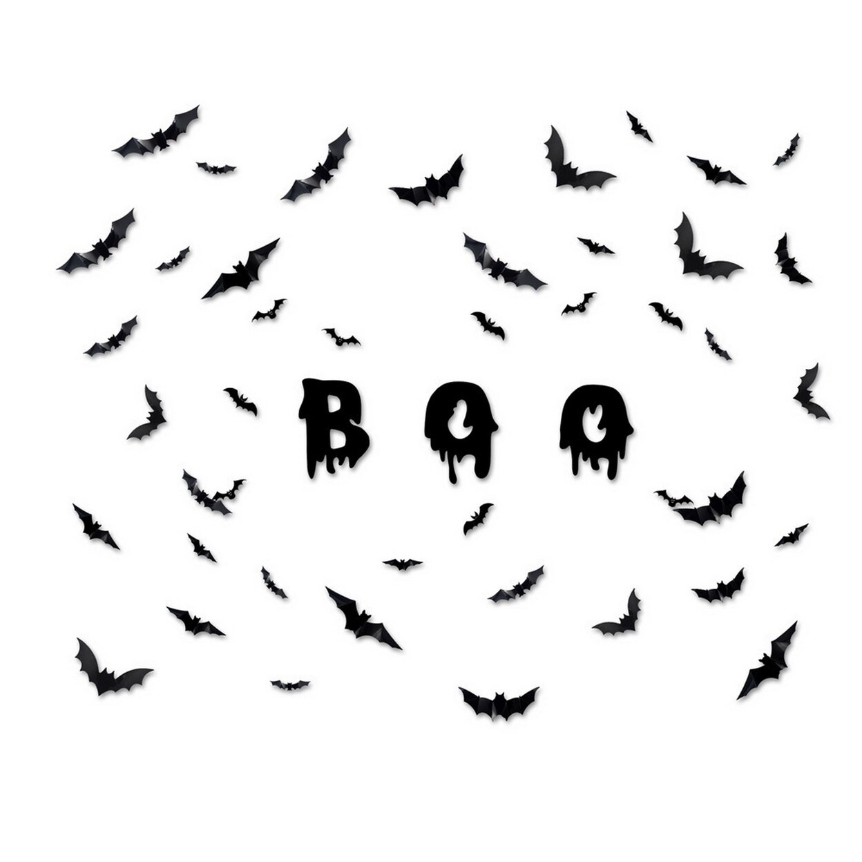 Wall Stickers Halloween Garage Door Decorations Magnetic 3D Different ...