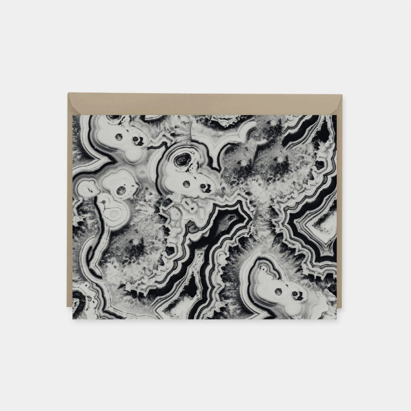 Black & White Malachite Note Cards, Size: 50 Card Pack (4x6") | Michaels