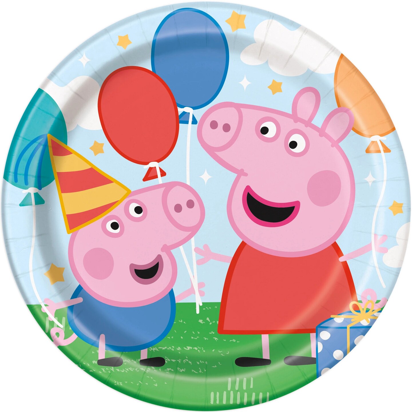 Peppa Pig 9in Round Paper Plates - 8ct | Michaels