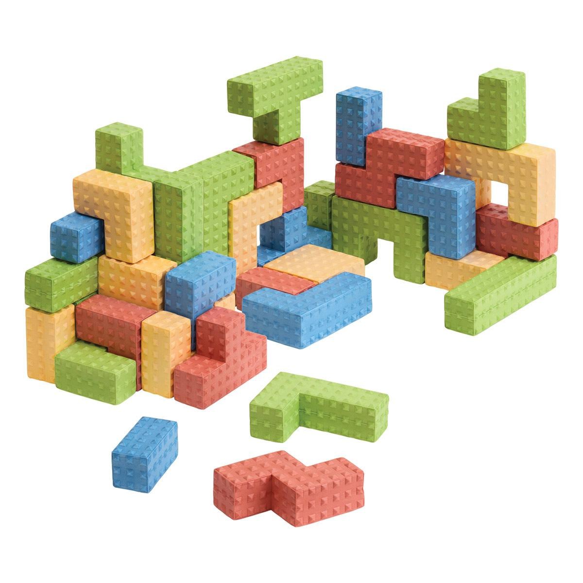 Kaplan Early Learning Company Textured Puzzle Blocks - 36 Pieces | Michaels