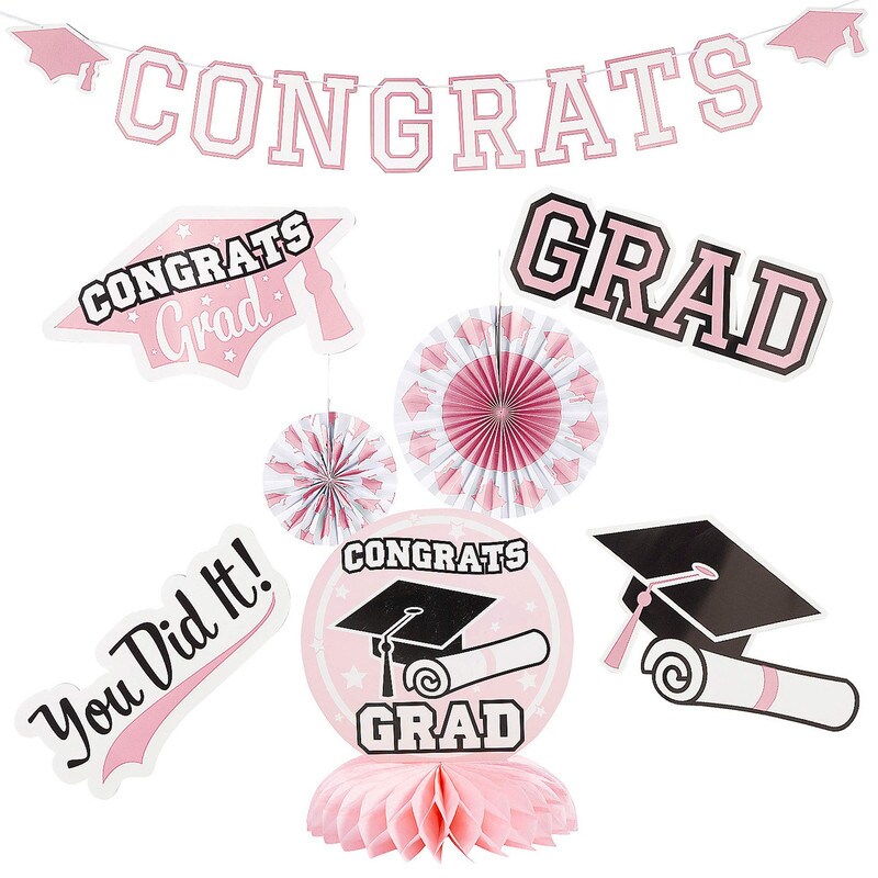 Congrats Grad Graduation Party Room Decorating Kit 11 Piece | Michaels