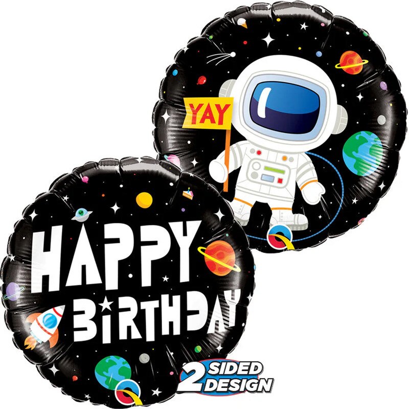 18 Inch Birthday Astronaut Foil Mylar Balloon | Michaels